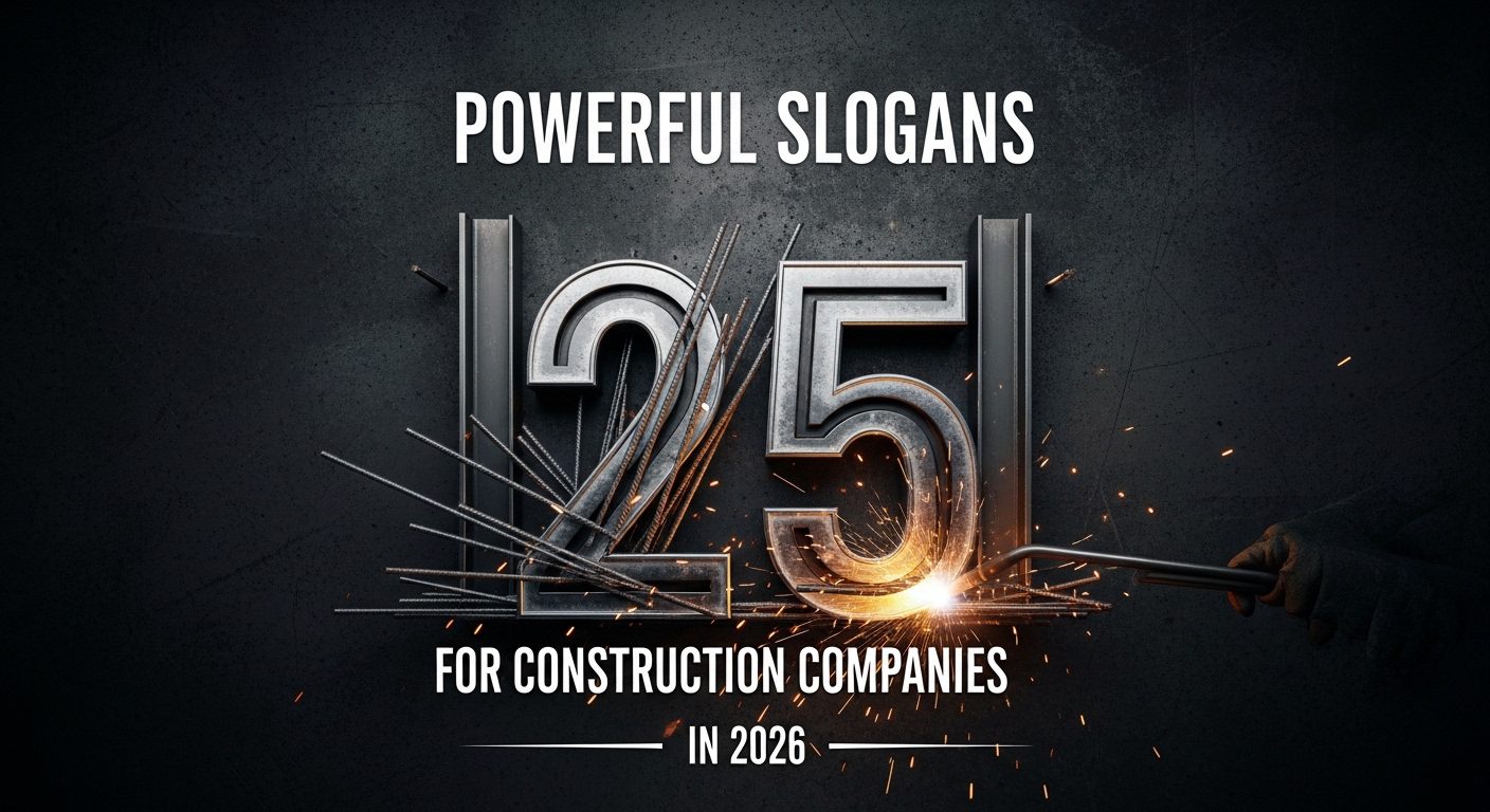 25 Powerful Slogans for Construction Companies in 2026