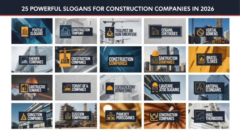 25 Powerful Slogans for Construction Companies in 2026